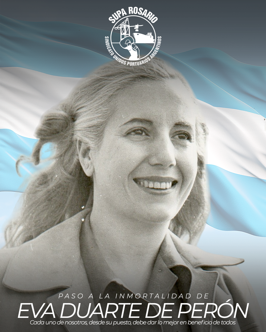 Hoy conmemoramos el 73° Aniversario del paso a la inmortalidad de Eva ...